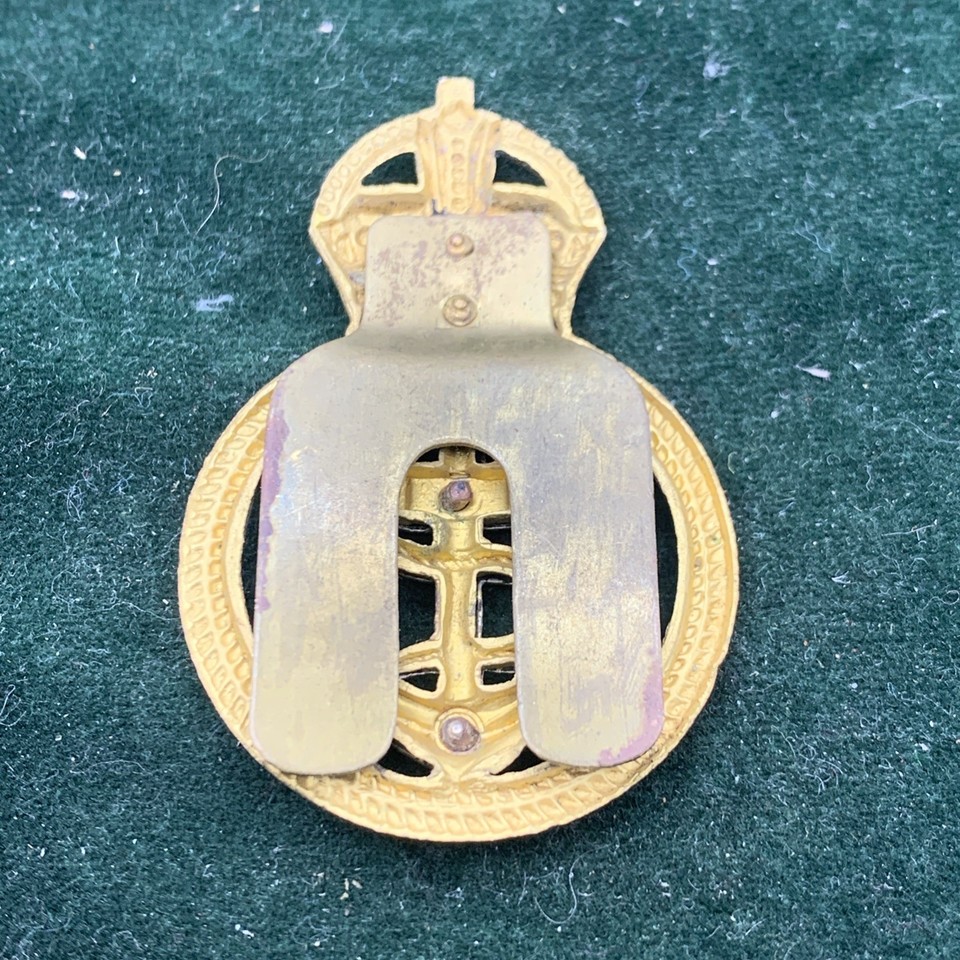 Merchant Navy Petty Officer Cap Badge Brass KC | eBay UK