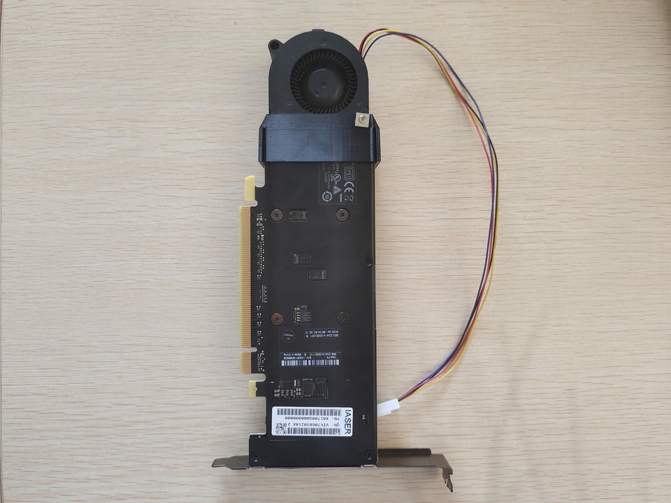 Brand New Nvidia Tesla P4 8GB GPU Graphics Card and Turbo Cooling Fan ...