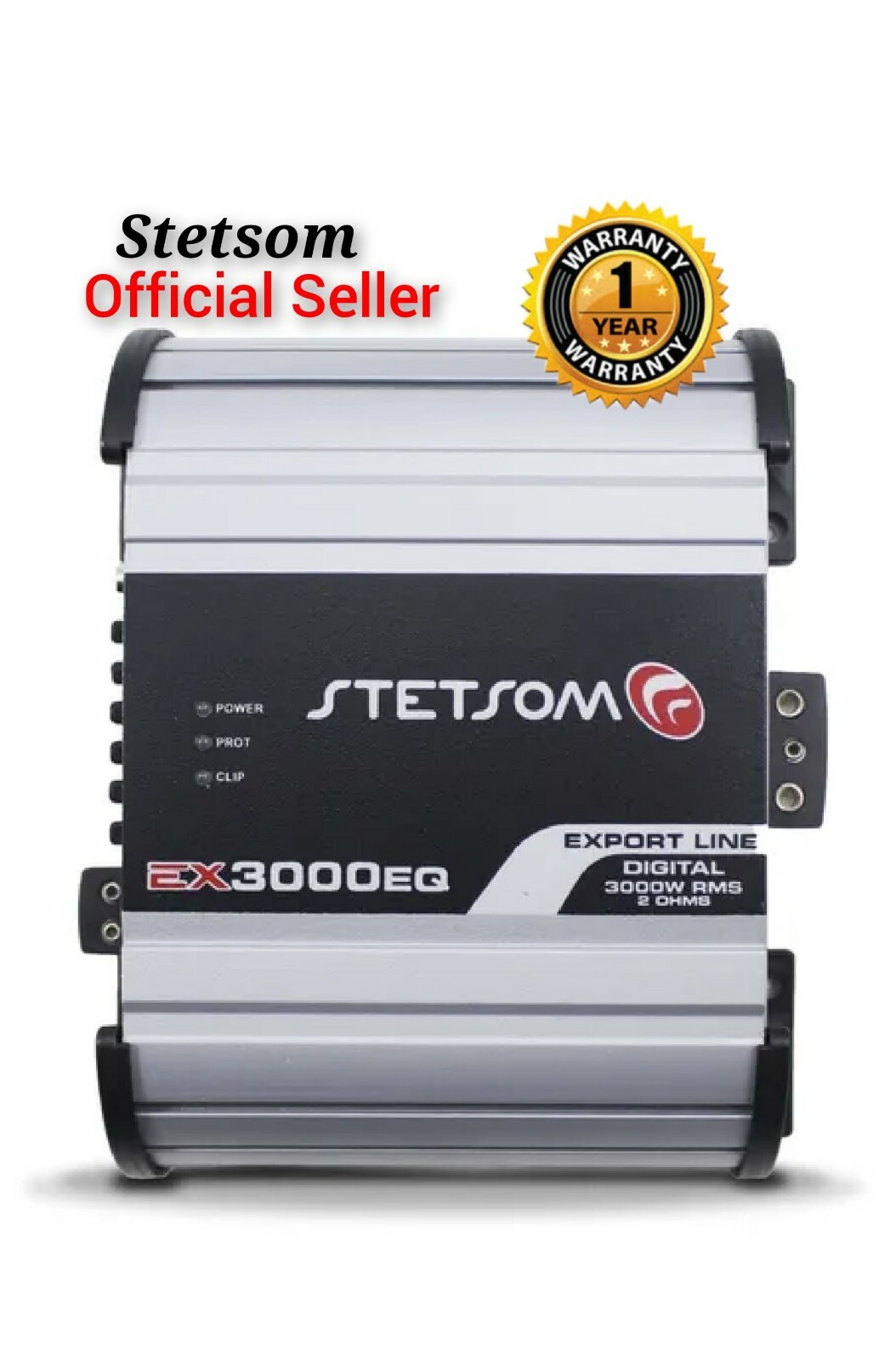 Stetsom EX 3000 - 1 Ohm Amplifier Equalizer 3000 Watts Rms Digital Full ...