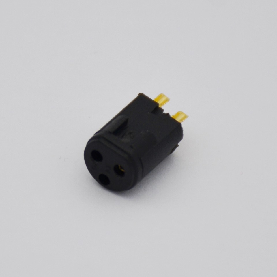10,Mini XLR Female Audio Connector for Microphone/TA3F Panel Mount/XLR ...