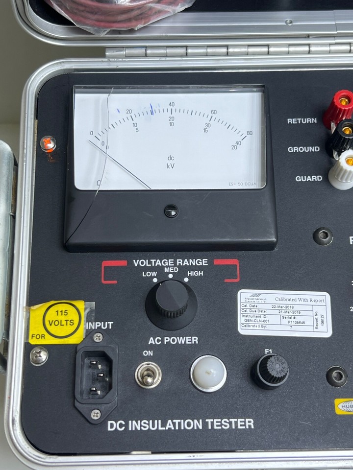 Hipotronics 880PL-10mA-A 80 kV DC Hipot Tester. 10 mA. | eBay