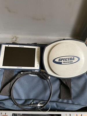 Spectra Precision Dual SP80 UHF Base/Rover Receiver Kit w/ SOKKIA ...