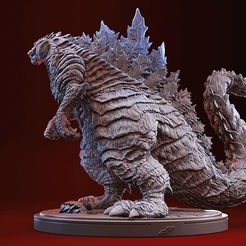 105mm Resin Godzilla Unassembled Unpainted pd-jj | eBay