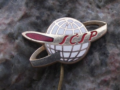 Sputnik 1 Space Race Earth Orbit Exploration Program SCSP Rocket Pin ...