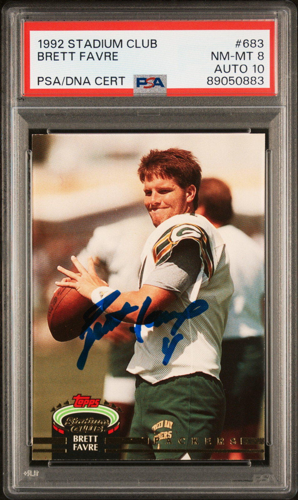 Brett Favre | Autographed Football Memorabilia & NFL Merchandise