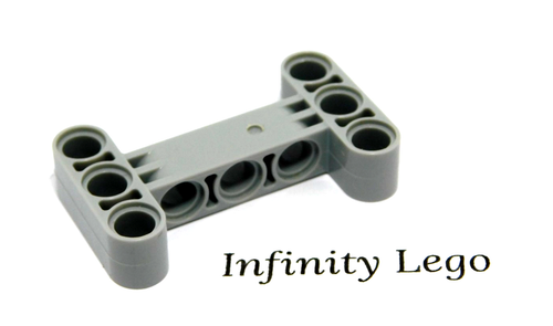 6 LEGO Technic Light Bluish Grey Beam 3 x 5 T Frame Lift-arm (14720 ...