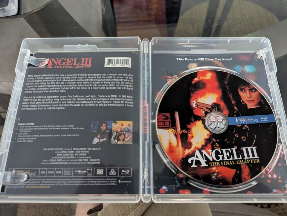 The Angel Collection (3 Film Blu-Ray Box) Vinegar Syndrome OOP | eBay