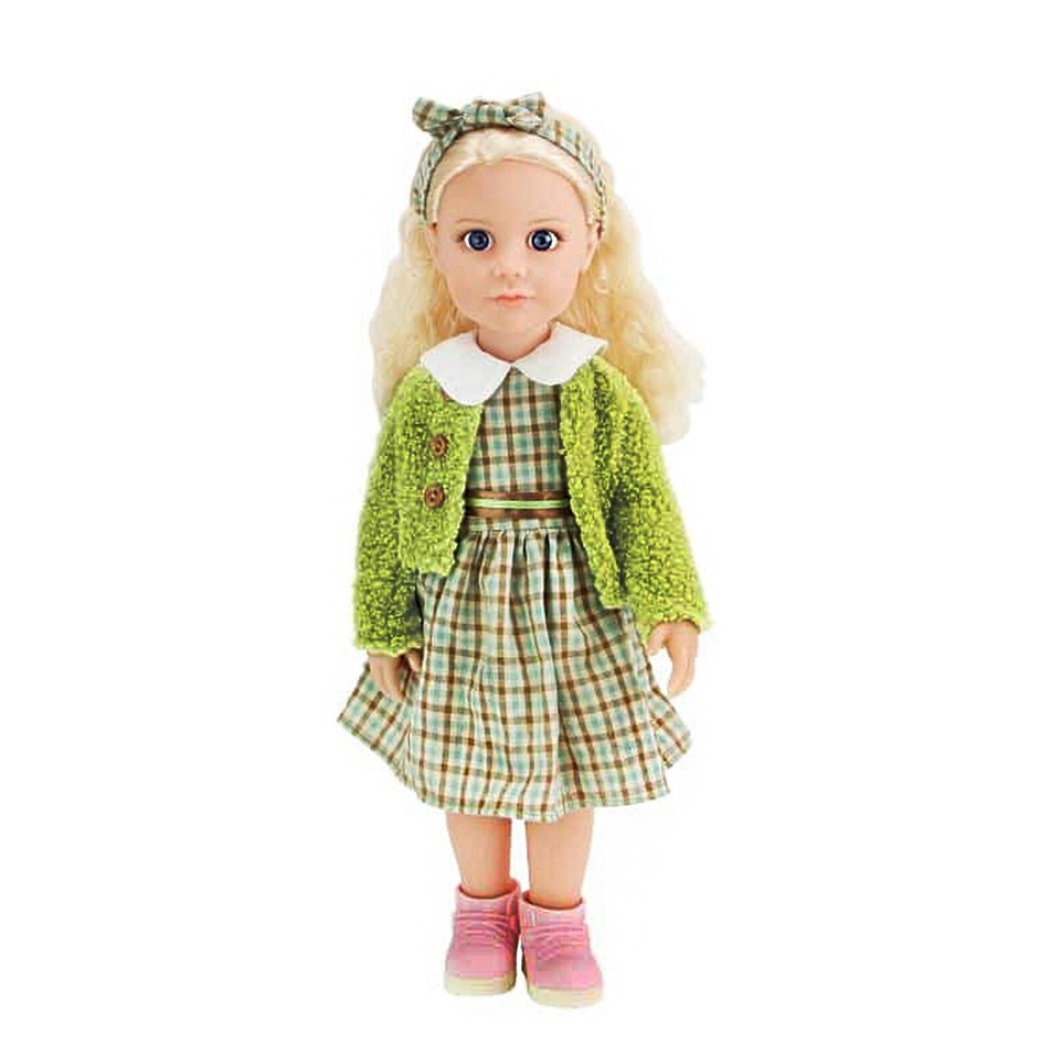 Little Milly Kids Cute Beautiful Vinyl Silicone Fashion Girls Doll Toy ...