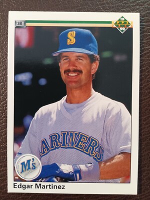 EDGAR MARTINEZ SEATTLE MARINERS 1990 UPPER DECK BASEBALL CARD #532 | eBay