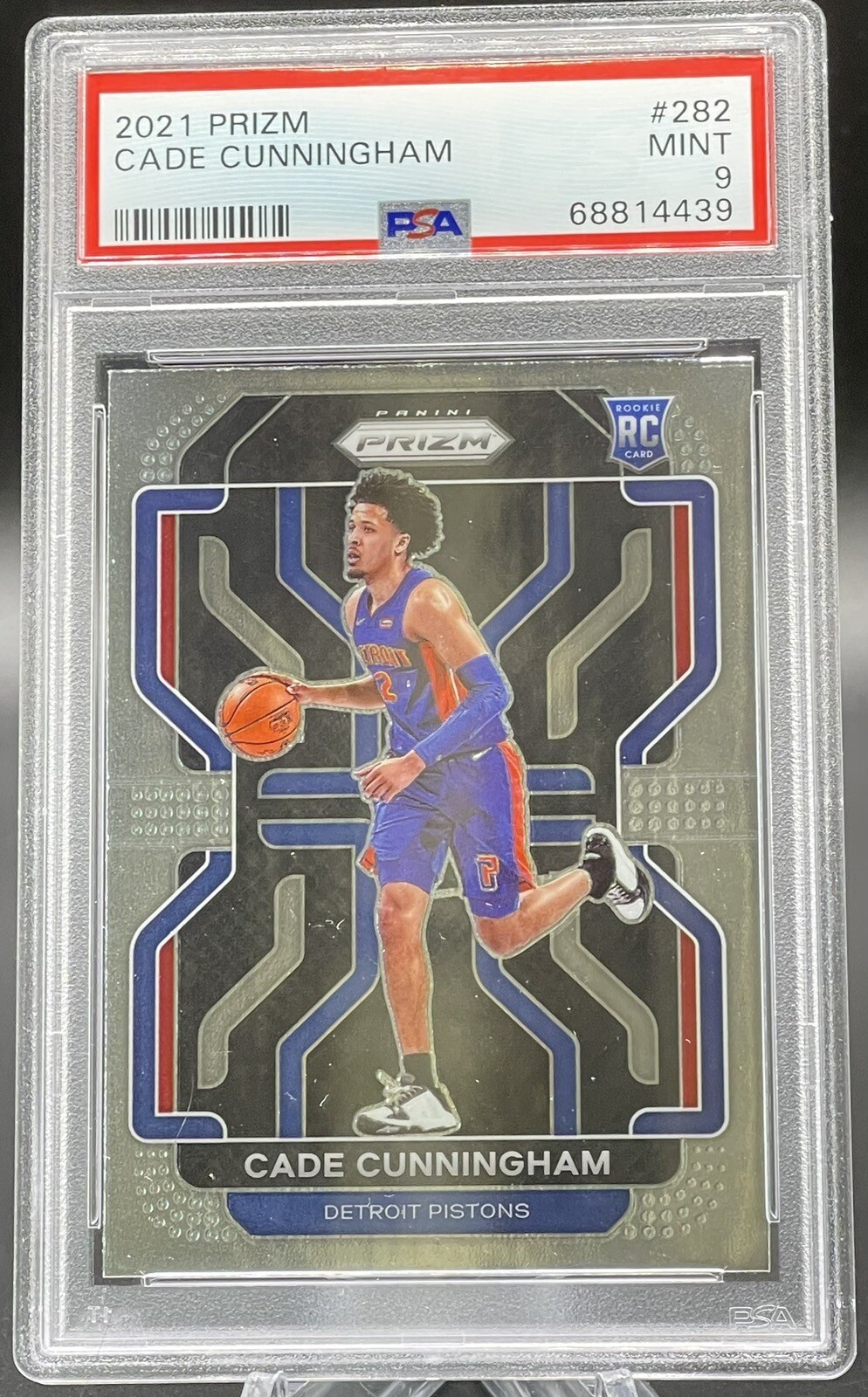 2021 Panini Prizm Cade Cunningham #282 PSA 9 MINT Rookie RC PISTONS | eBay