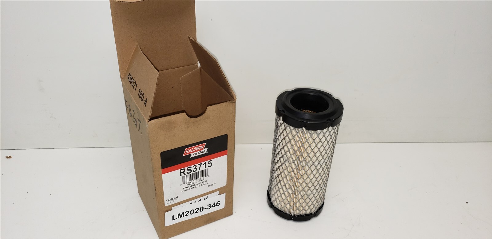 BALDWIN RS3715 - Air filter cross reference