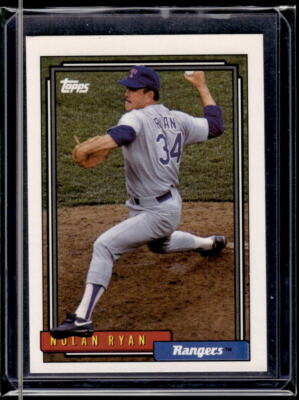 1992 Topps #1 Nolan Ryan See Scan | eBay