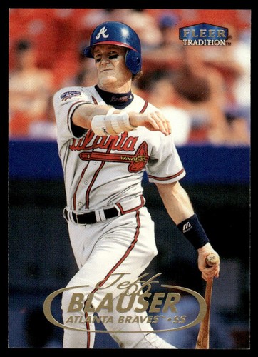1998 Fleer Tradition Jeff Blauser Atlanta Braves #177 | eBay