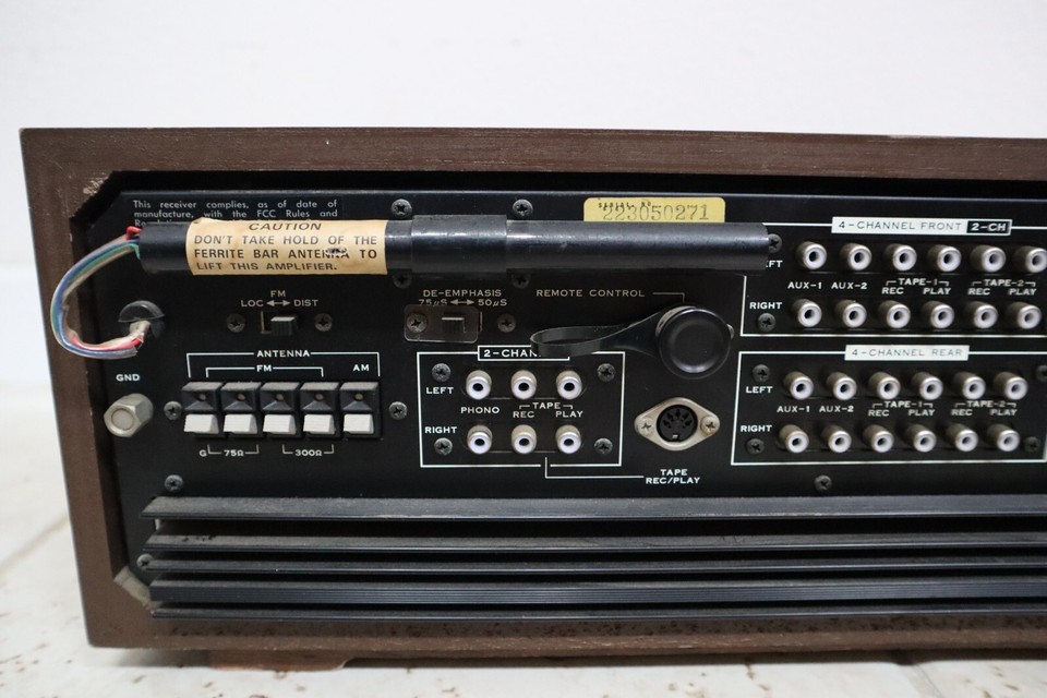 Vintage Sansui QRX-3500 4 Channel Stereo Receiver - Tested Working | eBay