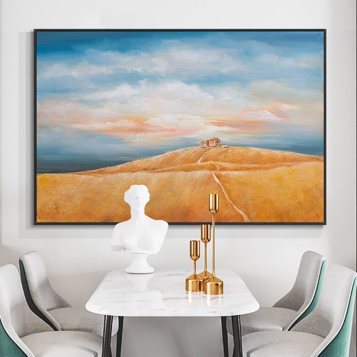 Abstract 100% Hand Painted Desert Oil Painting On Canvas Modern ...