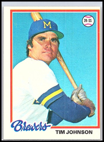 1978 Topps #542 Tim Johnson | eBay