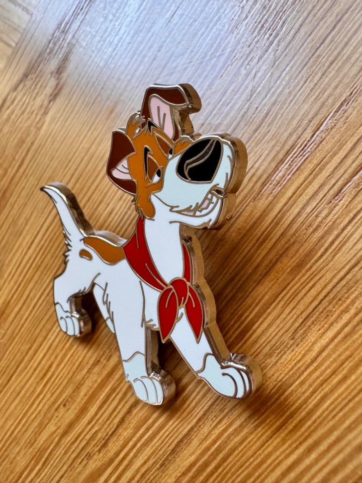 Dodger Walking Oliver and Company Disney Parks Pin 2021 | eBay