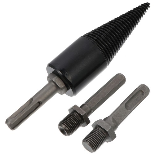 1 Set Wood Splitting Drill Bit High Steel Drill Screw Cone Driver ...