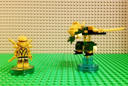 Lego Dimensions Ninjago Lloyd Fun Pack 71239 Gold Ninja Golden Dragon ...