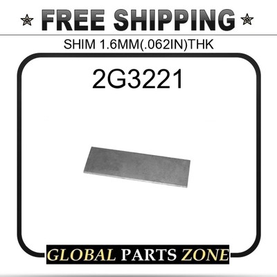2G3221 - SHIM 1.6MM(.062IN)THK 5D7348 for Caterpillar (CAT) | eBay