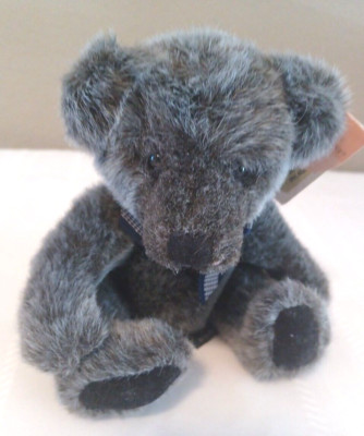 Small Sitting Gray Winslow Russ Teddy Bear Cute retired with tag | eBay