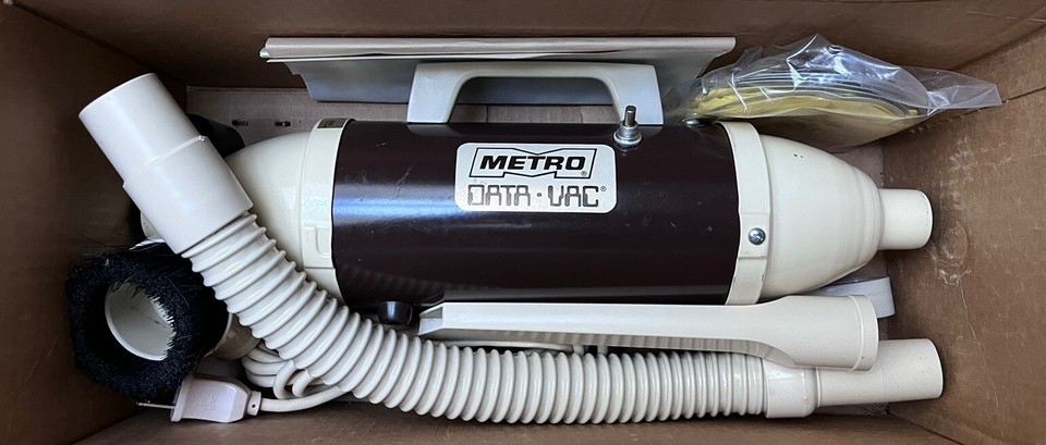 METRO Data-Vac MDV-1 Computer VACUUM Blower USA Complete In Box Works ...