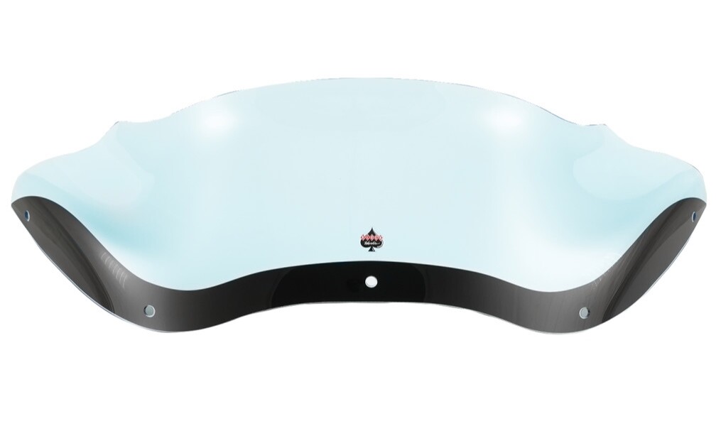 Klock Werks - KWW-01-0627 - Flare Windshield, 8in. - Blue Ice for sale ...