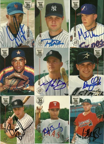 1994 Topps Club MIKE DARR Signed Card autograph PADRES TIGERS super ...