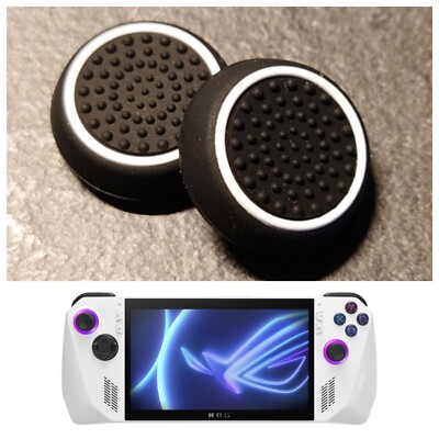ROG Ally Grip Caps Thumbstick Weiß Joystick Schutz-Kappen Analog Stick ...