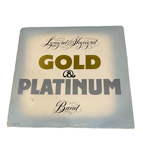 Lynyrd Skynyrd ‎Gold & Platinum 2 LP Vinyl MCA Records ‎MCA2-11008 1979 ...