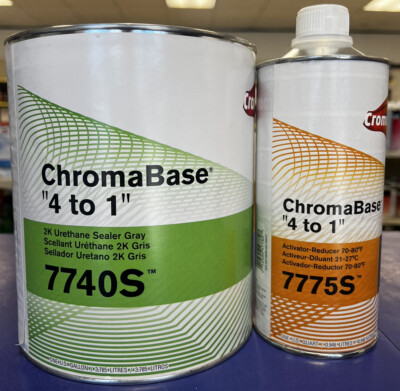 Chromabase 7740S 4:1 Sealer Gallon With Activator 7775S | eBay