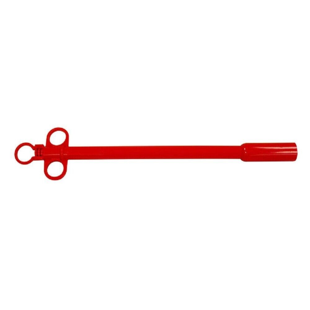 Red plastic LARGE BALLING GUN for 15 gram boluses For cow horse pill ...