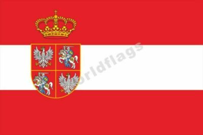 Polish-Lithuanian Commonwealth Flag Poland Rzeczpospolia 6X4FT ...