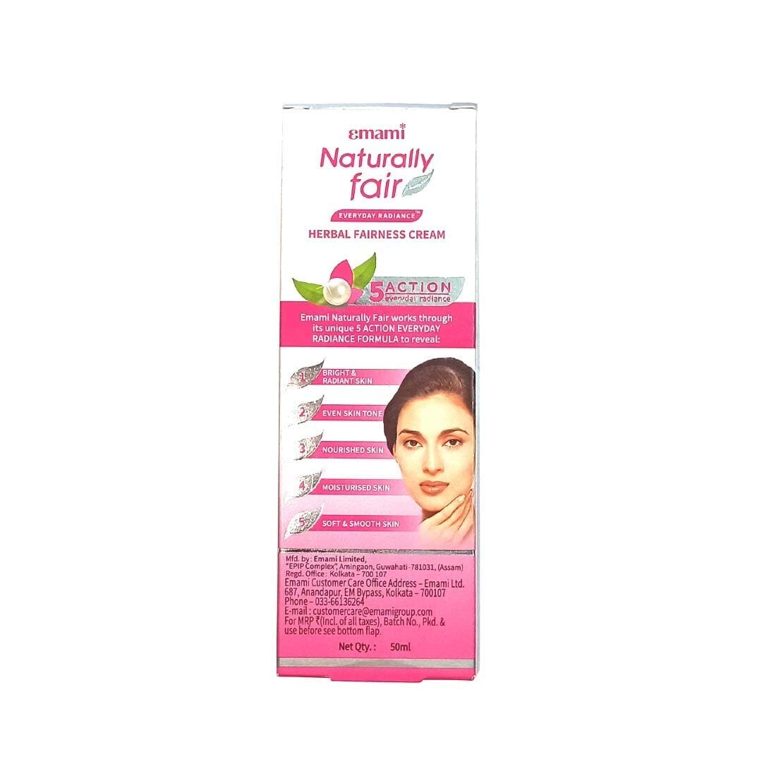 BUY 5 + GET 5 LIMITED TIME OFFER EMAMI NATURALLY FAIR HERBAL FAIRNESS ...