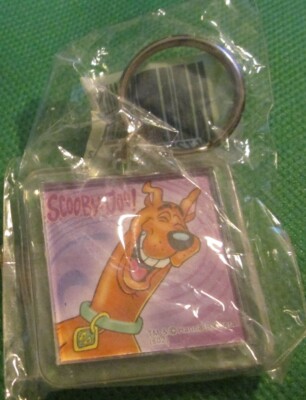 SCOOBY DOO plastic keyring key chain keychain 1.75", Mint in Package | eBay