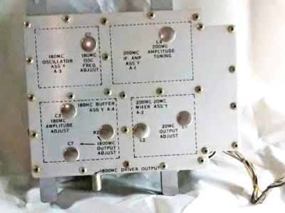 Hewlett Packard HP 8551A Spectrum Analyzer Converter Module | eBay