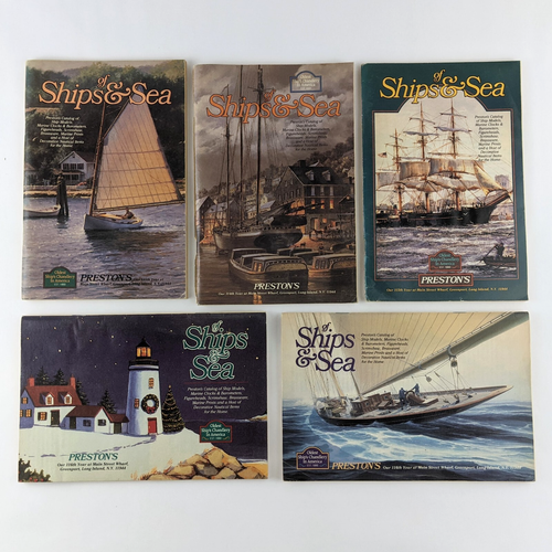 Preston's Of Ships & Sea Catalogs, 1994 - 1995 - Ship Models, Nautical ...