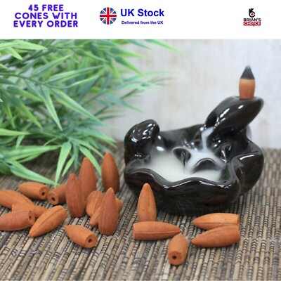 Ceramic Backflow Waterfall Large Pools To Pools Incense Burner 45 free ...