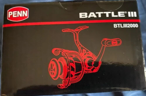 Penn Battle III 2000 Spinning Fishing Reel Bass Fishing Trout Fishing ...