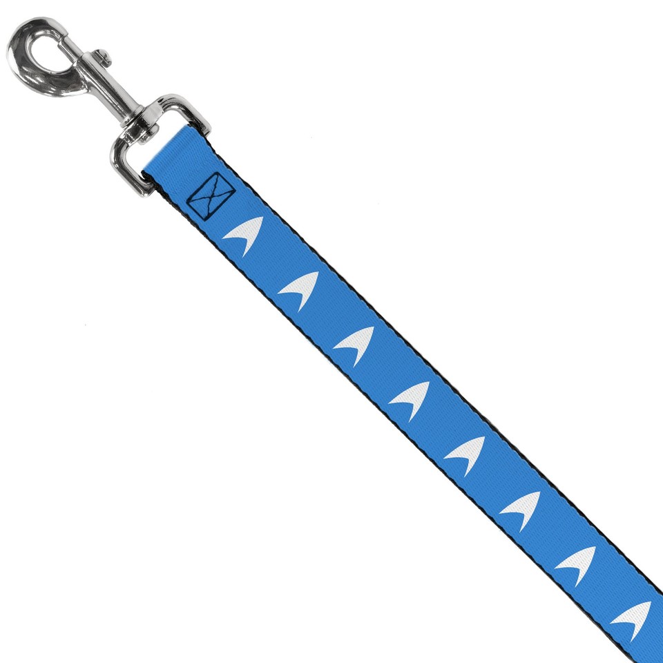 Dog Leash Star Trek Starfleet Insignia Blue/White WIDE 1.5" | eBay