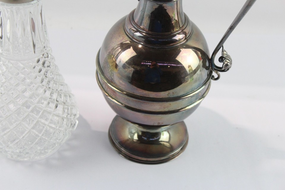 Elkington SIlver Plate Communion Ewer / Jug & Claret Jug / Wine ...