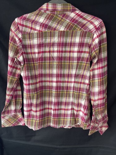 Natural Reflections Women’s Plaid Button-up Flannel Shirt Size Small | eBay