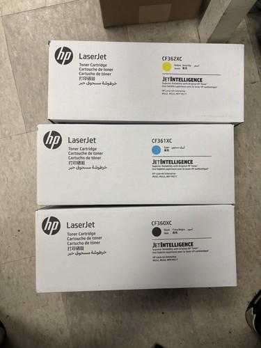 GENUINE HP 508X HIGH YIELD TONER CF361XC CF362XC CF360XC FREE SHIPPING ...