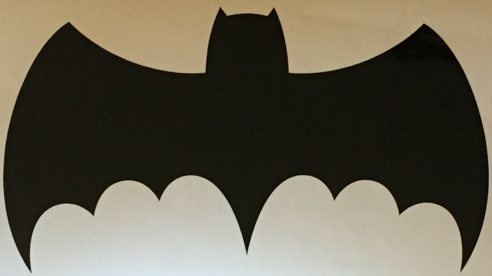 1966 Batmobile Batman Vinyl Decal Sticker 3" | Matte Black ...