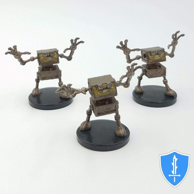 Duodrone (Modron) x3 - Tomb of Annihilation #19 D&D Miniature | eBay