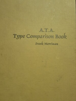 A.T.A. Type Comparison Book, by Frank Merriman. Very good condition | eBay
