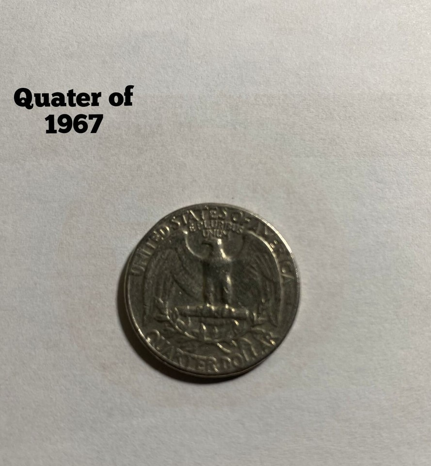 1967 Washinton Quater coin-Quater from the past | eBay