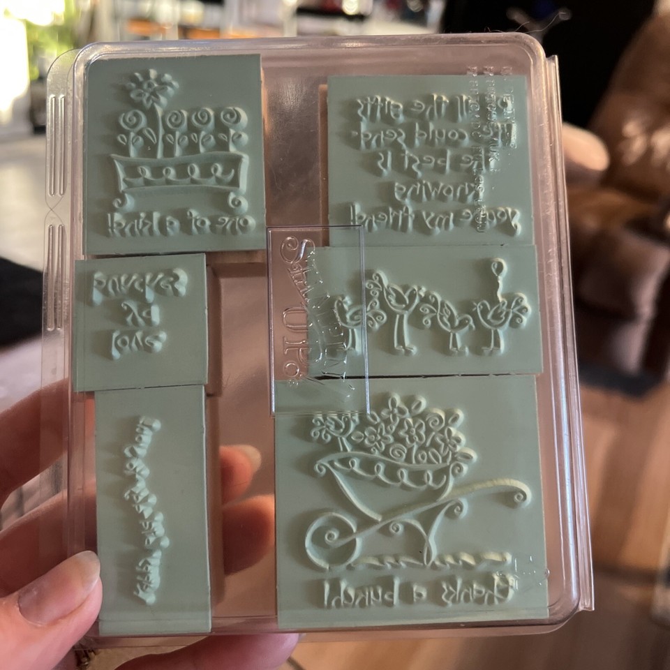 Love Ya Bunches Rubber Stamp Set by Stampin' Up! Happy Birthday Thanks ...