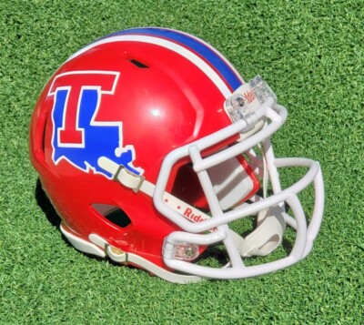LOUISIANA TECH BULLDOGS SPEED STYLE FOOTBALL MINI HELMET +VISOR | eBay