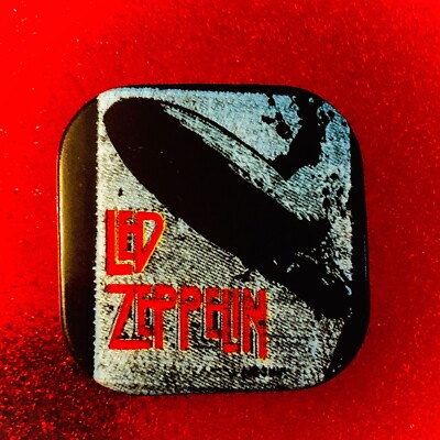 LED ZEPPELIN Pin Rock Band Pinback Button Badge Vintage 80s Original ...